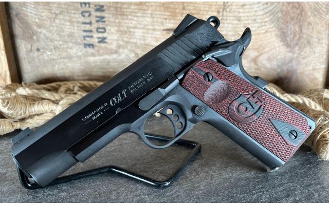 Pre-owned Colt 1911 Combat Commander 9mm In Hard Case - harveysauctions.com