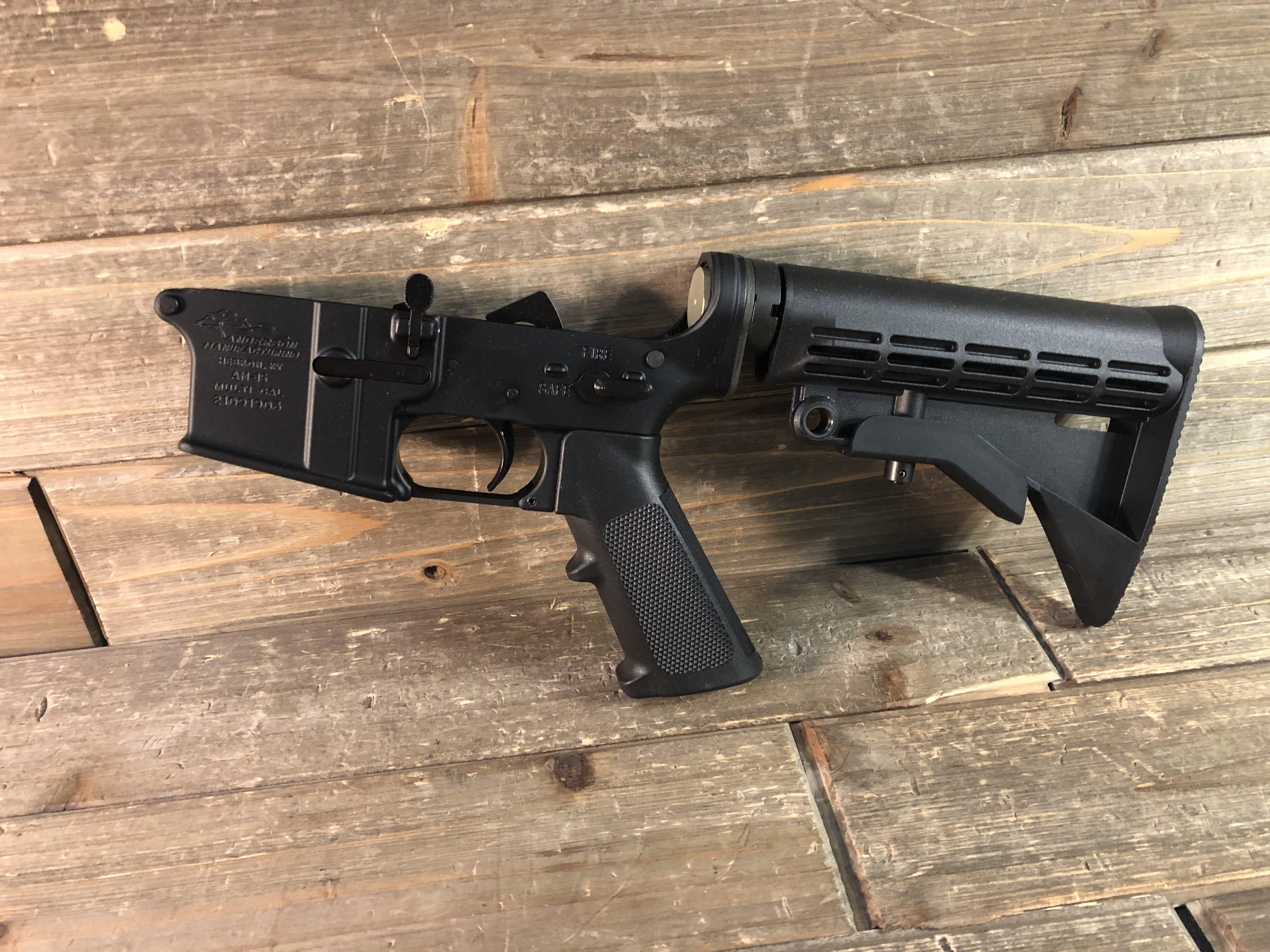 New Anderson Am15 Complete Lower Receiver - harveysauctions.com