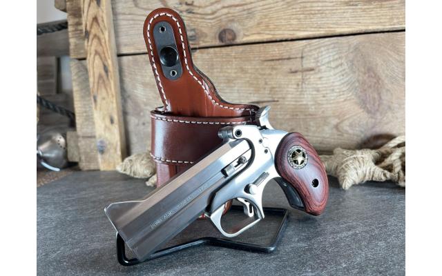 Bond Arms Rustic Ranger 4.25" .45LC/.410GA w/ Holster - harveysauctions.com