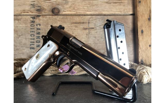 New Colt Government 1911 .38Super Rose Gold - harveysauctions.com