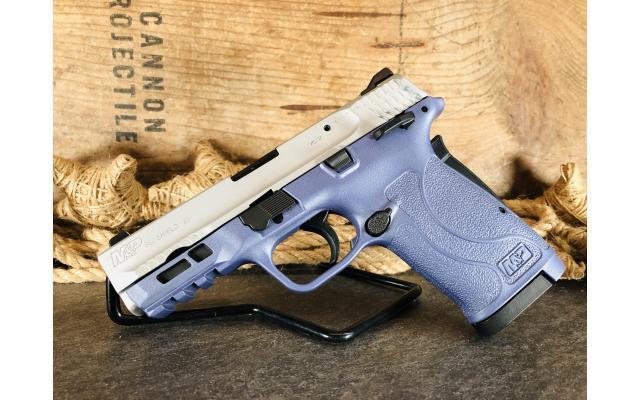 New Smith & Wesson Shield EZ .380acp Orchid/SS - harveysauctions.com