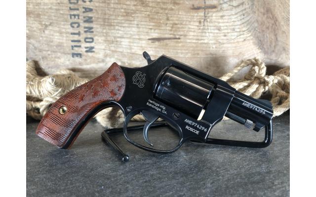 New Heritage Roscoe .38spl Flag Grips - harveysauctions.com