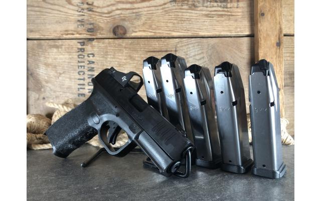 New Springfield Hellcat Pro OSP Comp 9mm Gear Up - harveysauctions.com