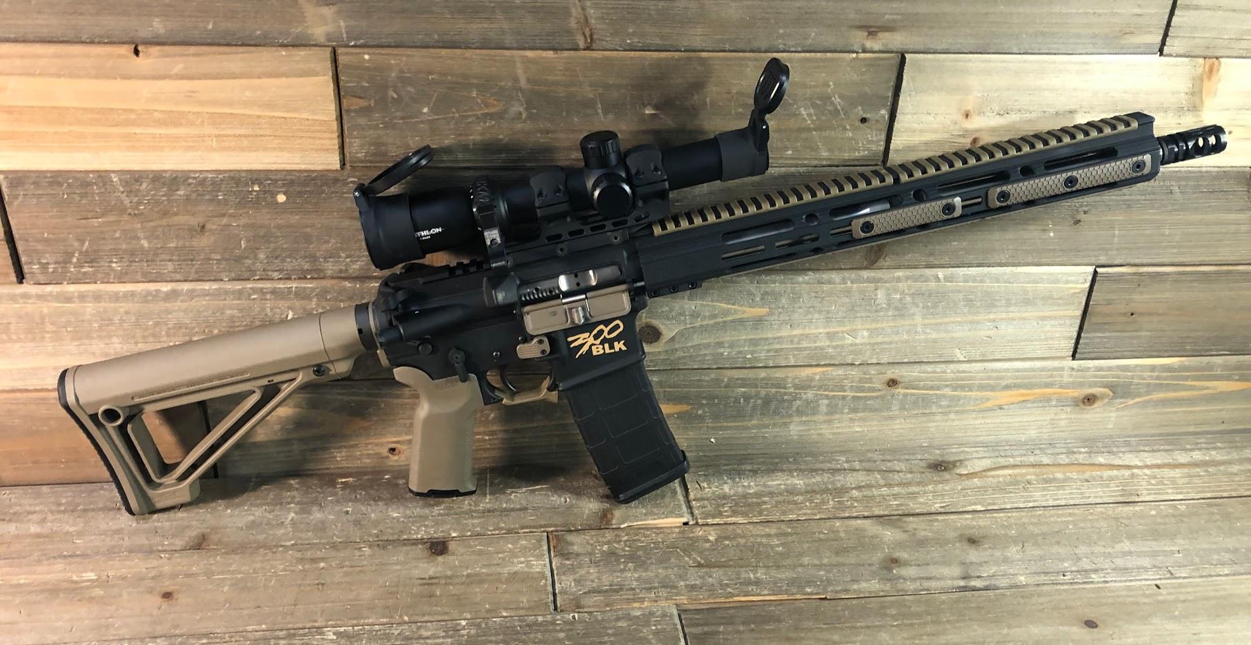 Pre-owned Anderson AM-15 .300 AAC Blackout W/ Matrix Arms Upper ...