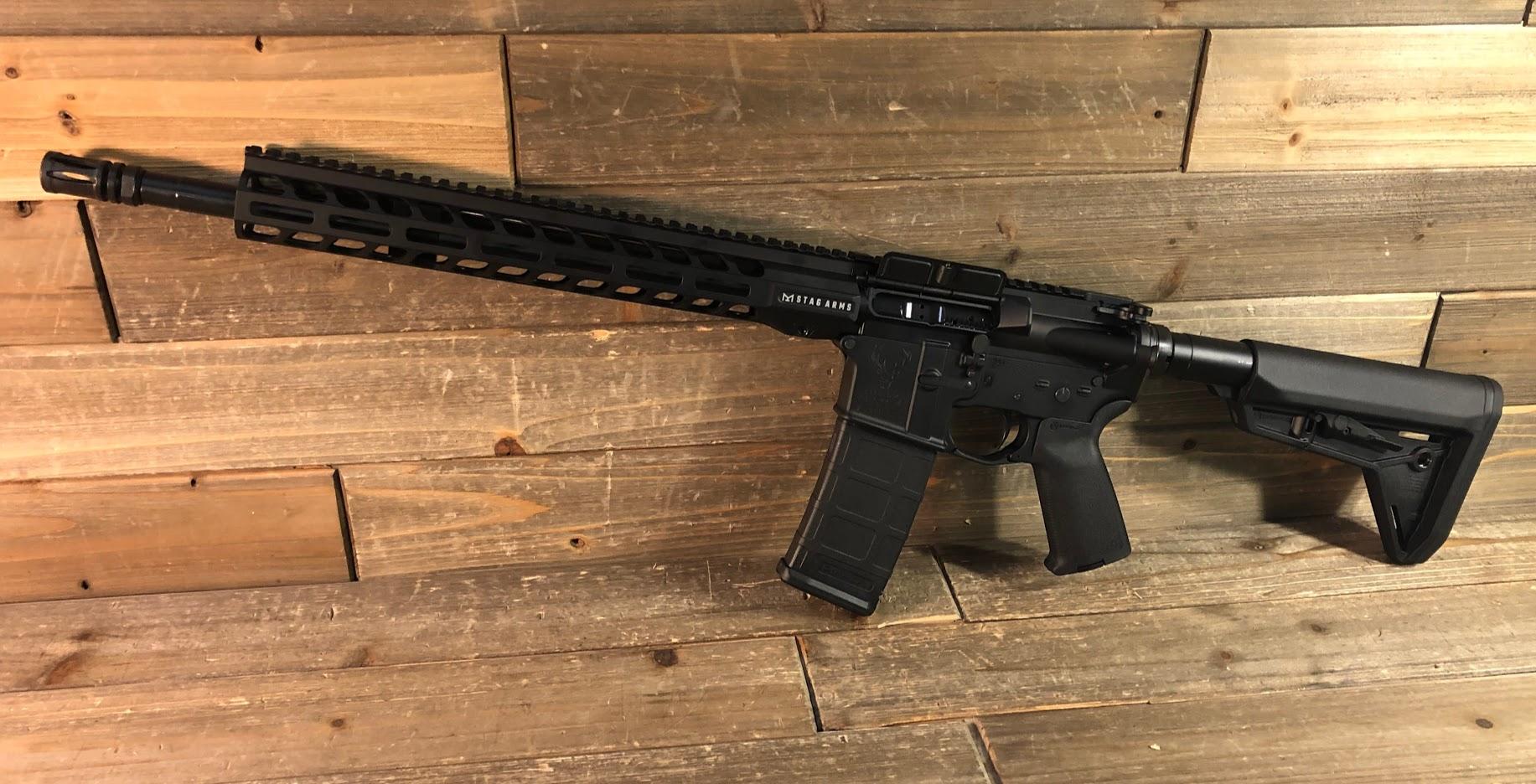 New Stag Arms Stag 15 Left Hand Tactical 5.56 NATO - harveysauctions.com