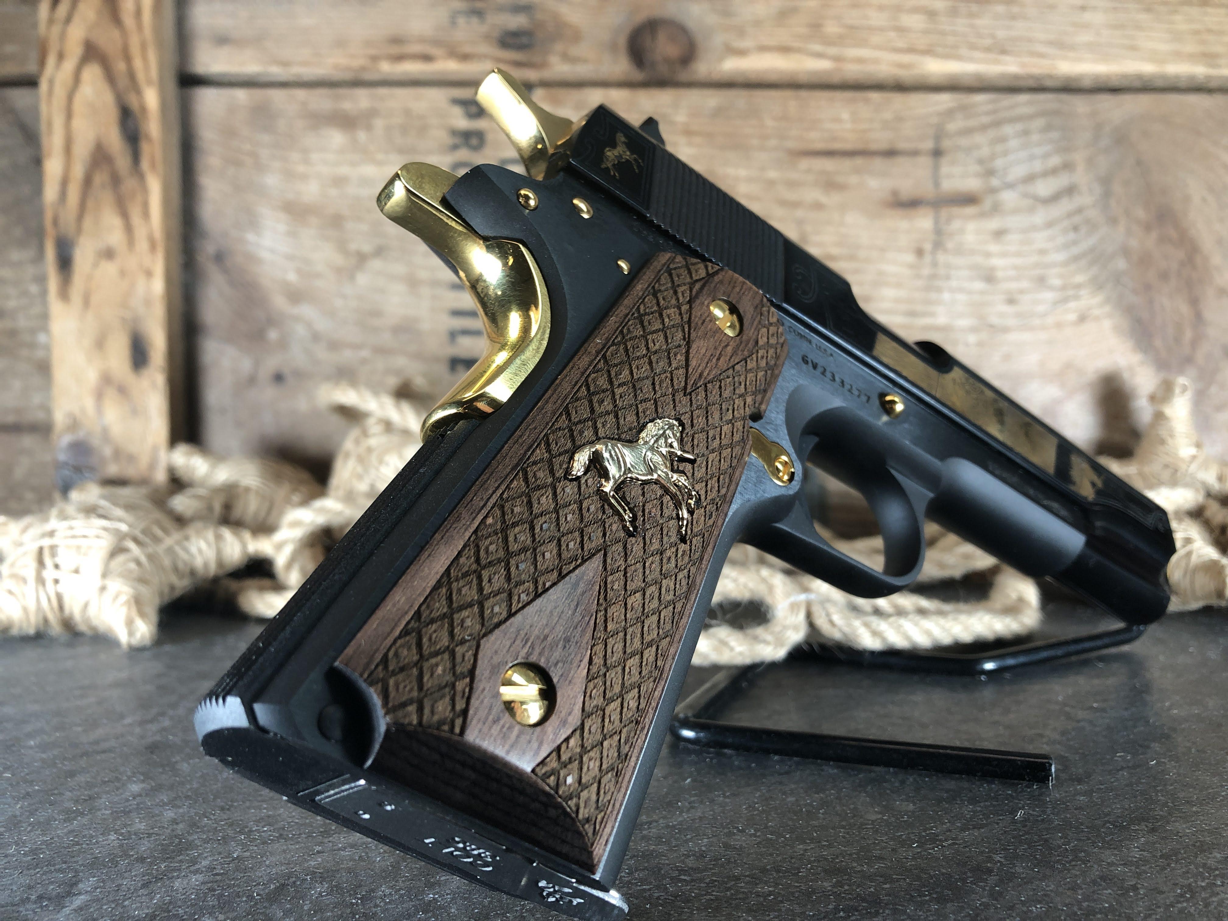 New Colt 1911 El Orgullo De Mexico .38super - harveysauctions.com