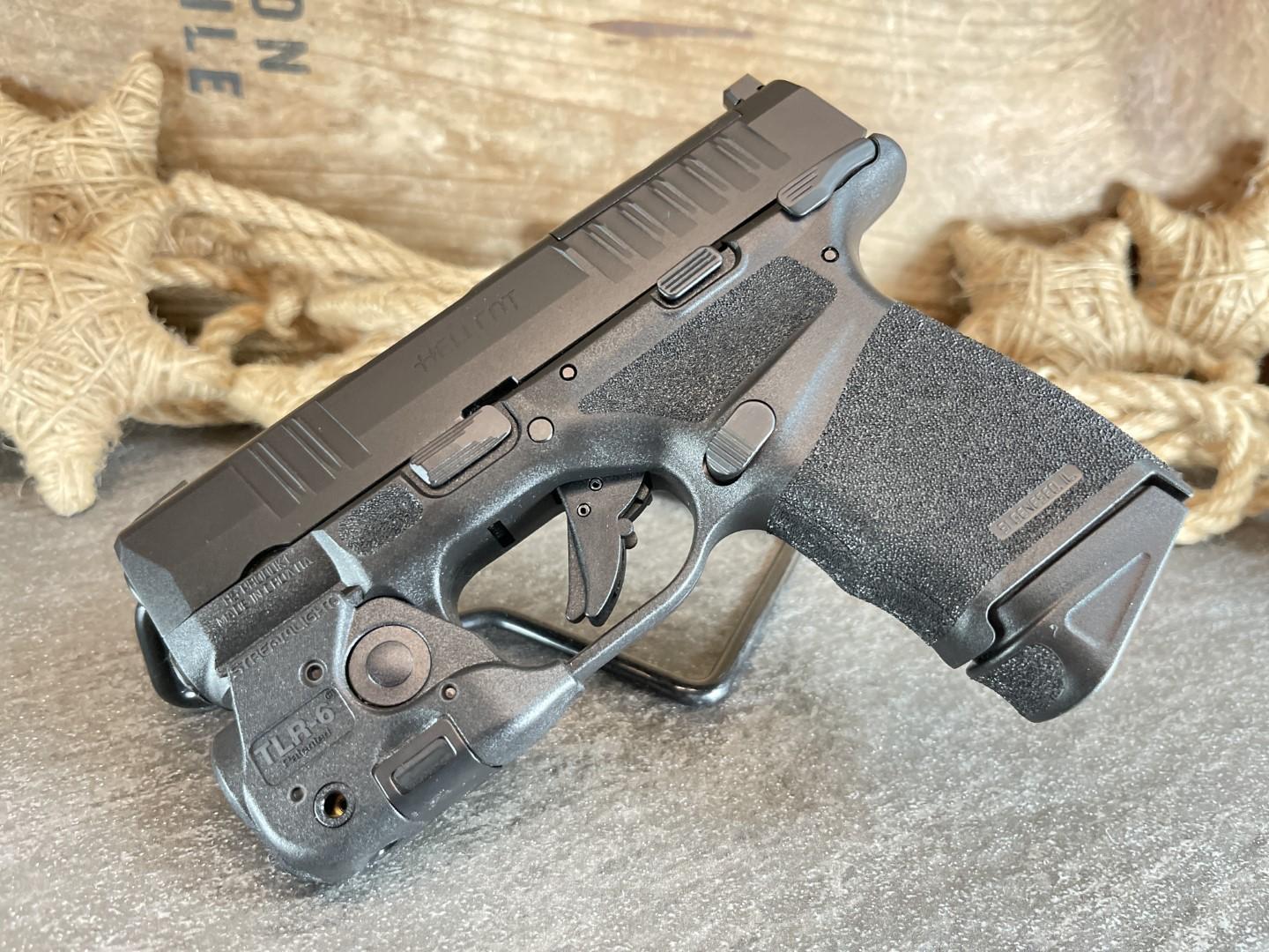 Springfield Hellcat 3.3" 9mm w/ TLR-6 Laser, in Bug Out Bag - Pre-Owned ...