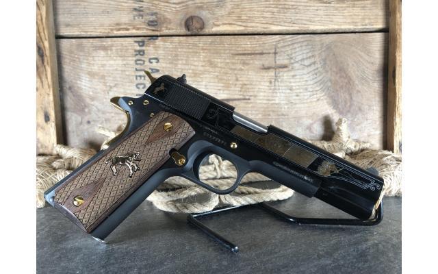 New Colt 1911 El Orgullo De Mexico .38super - harveysauctions.com