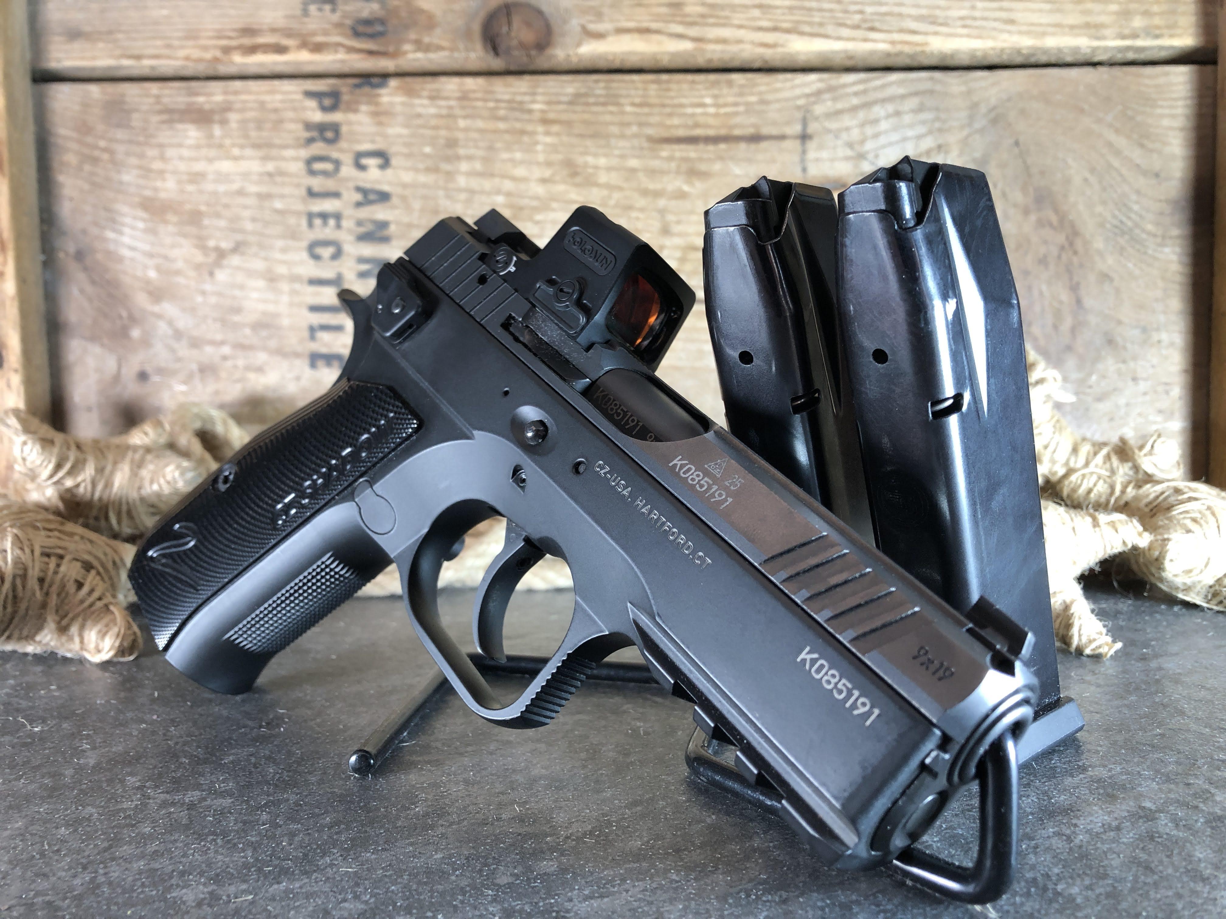 Pre-owned CZ Shadow 2 Carry 9mm In Soft Case - harveysauctions.com