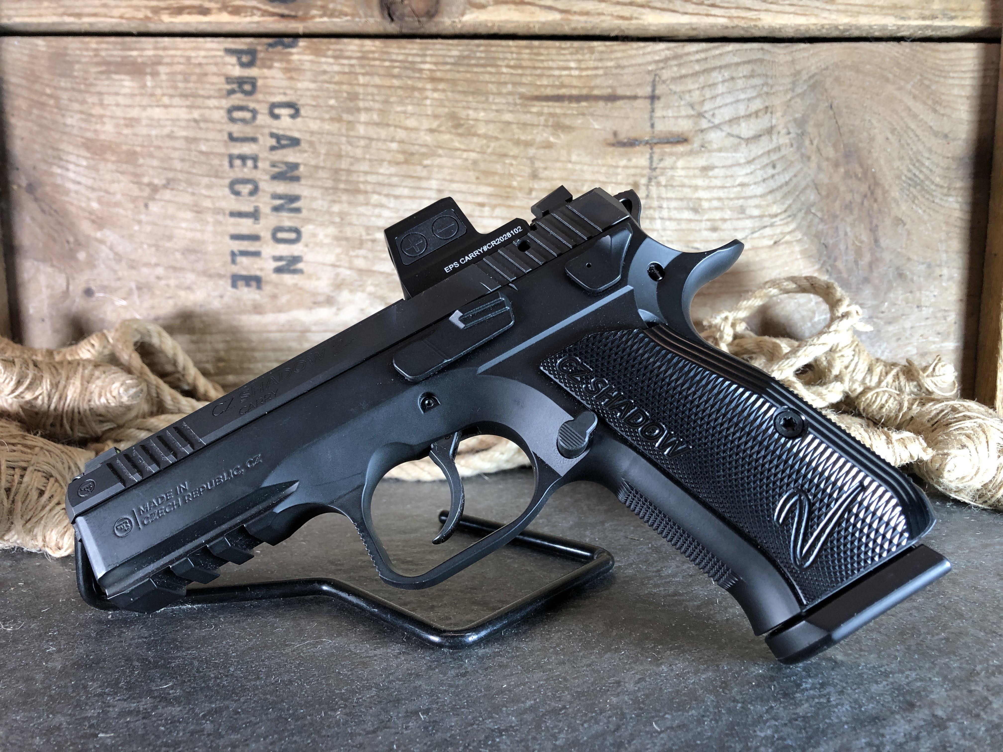 Pre-owned CZ Shadow 2 Carry 9mm In Soft Case - harveysauctions.com