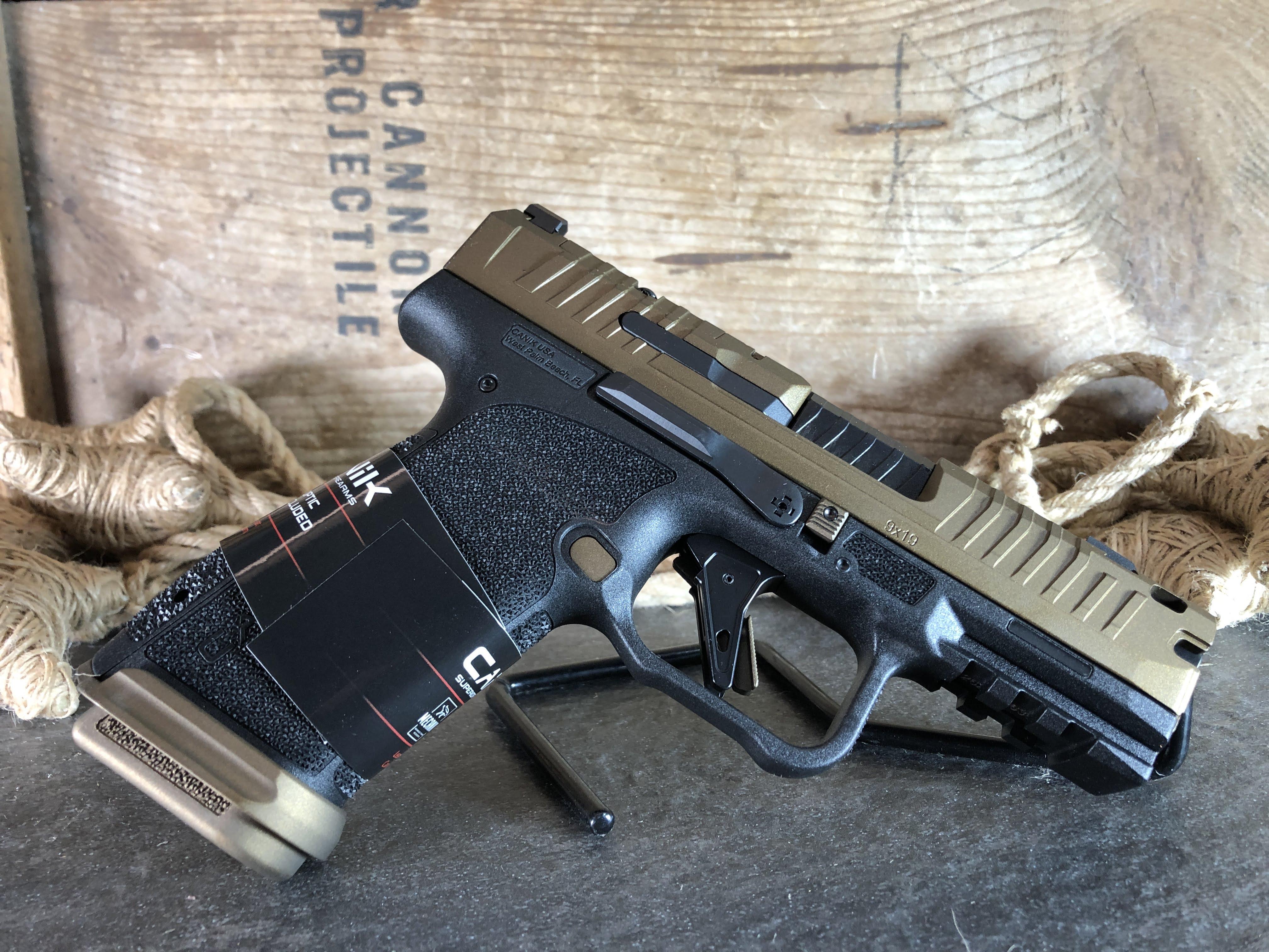 New Canik METE MC9 Prime 9mm with Mecanik MO4 - harveysauctions.com