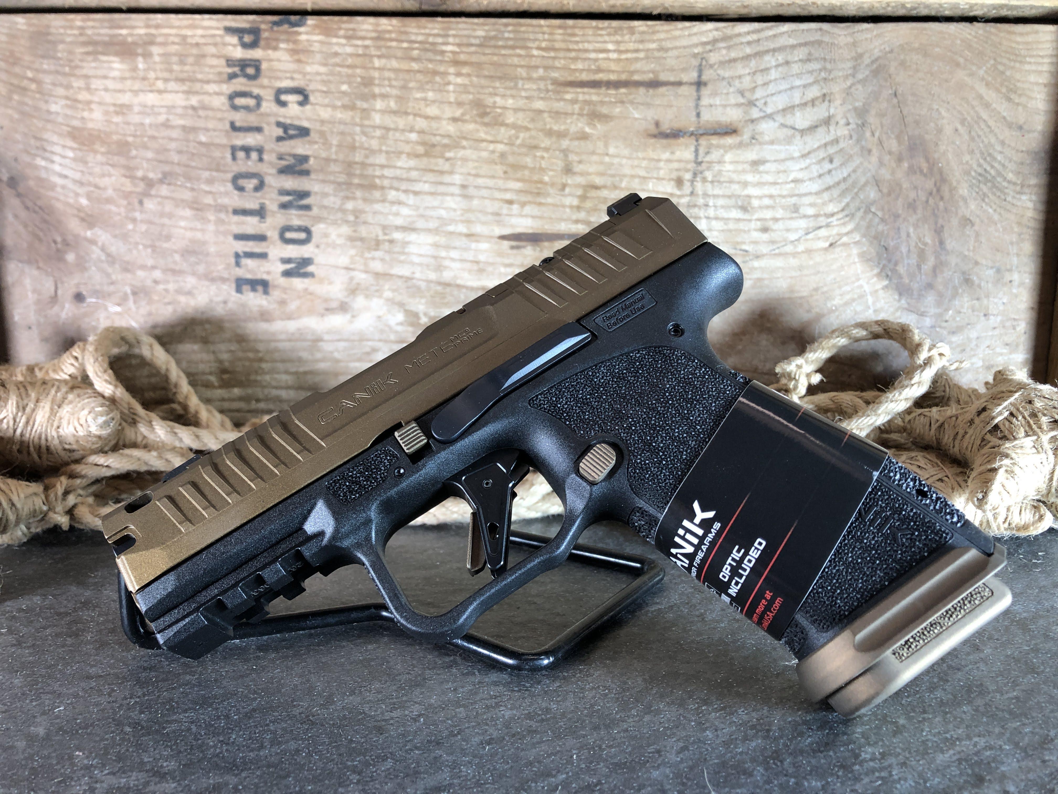 New Canik METE MC9 Prime 9mm with Mecanik MO4 - harveysauctions.com