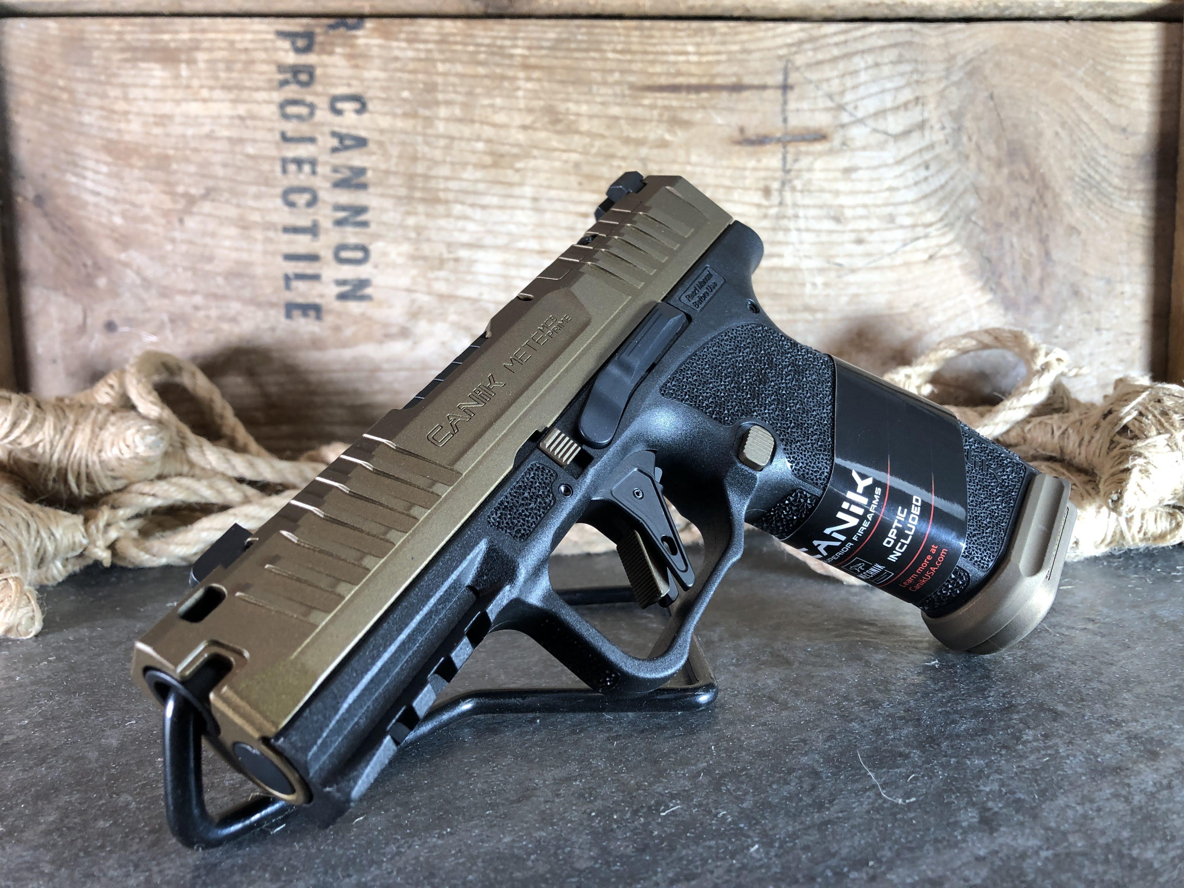New Canik METE MC9 Prime 9mm with Mecanik MO4 - harveysauctions.com