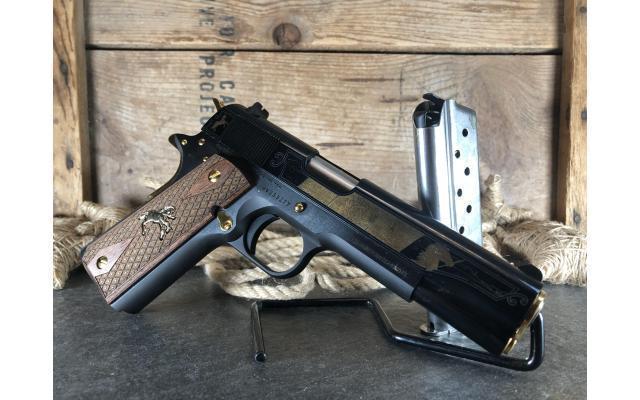 New Colt 1911 El Orgullo De Mexico .38super - harveysauctions.com
