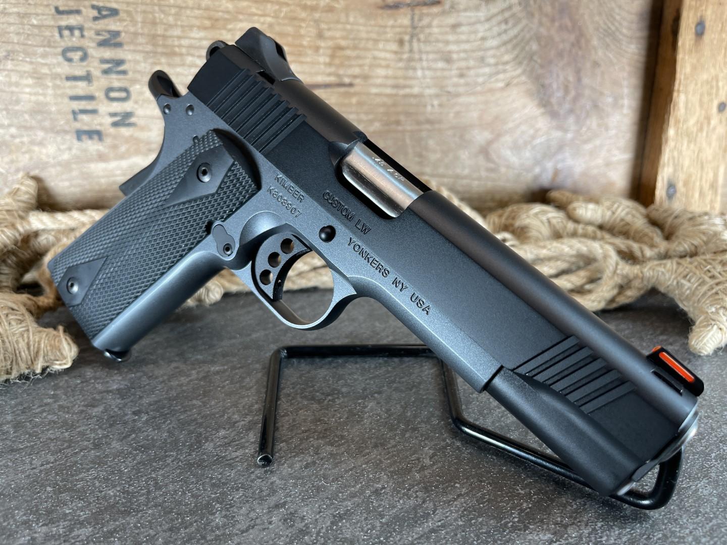 Kimber Custom LW Shadow Ghost 1911 5" .45ACP, in original case - Pre ...