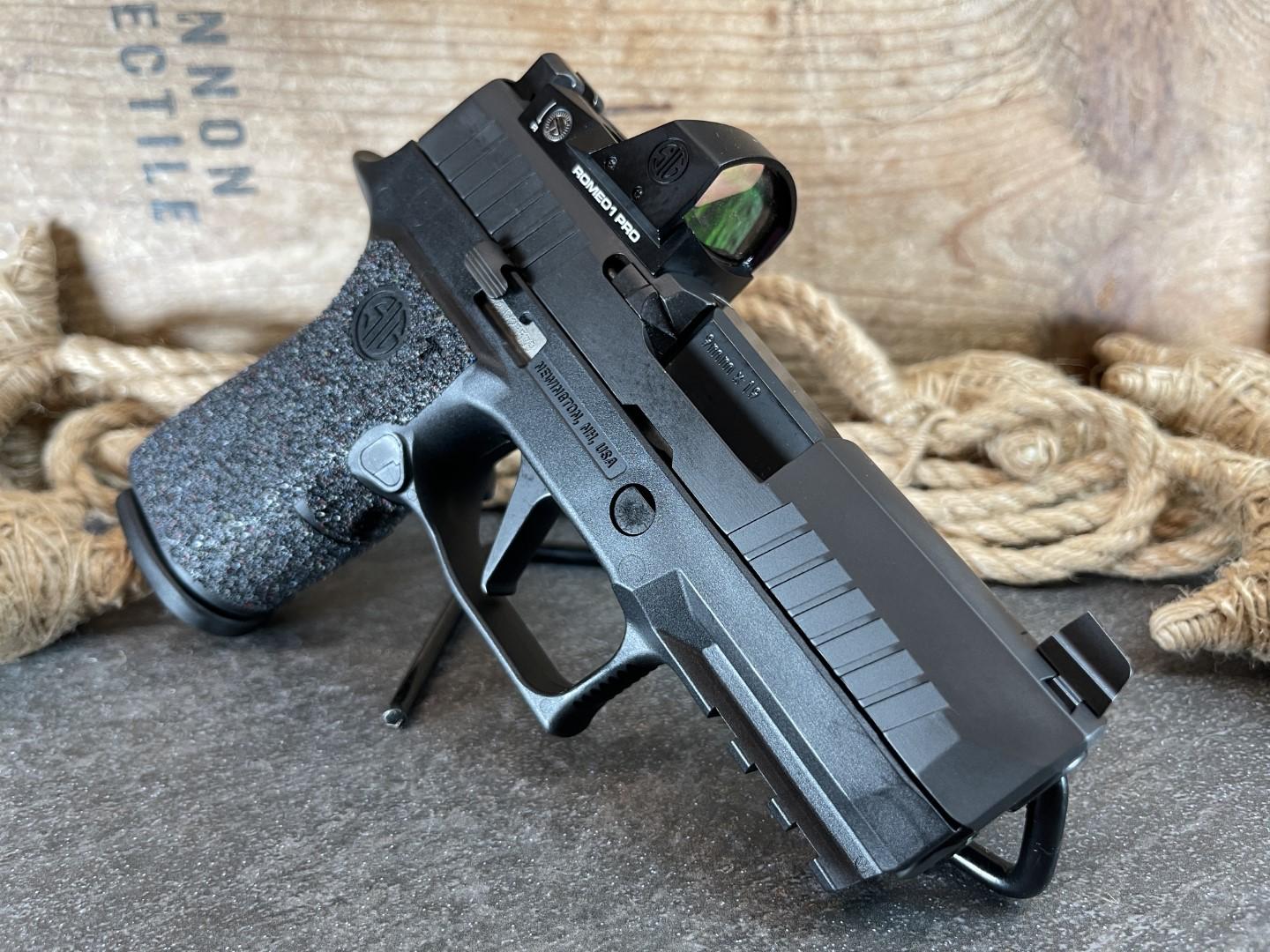 Sig Sauer P320 X Compact 3.6" 9mm w/ Romeo1 Pro Red Dot, in original ...