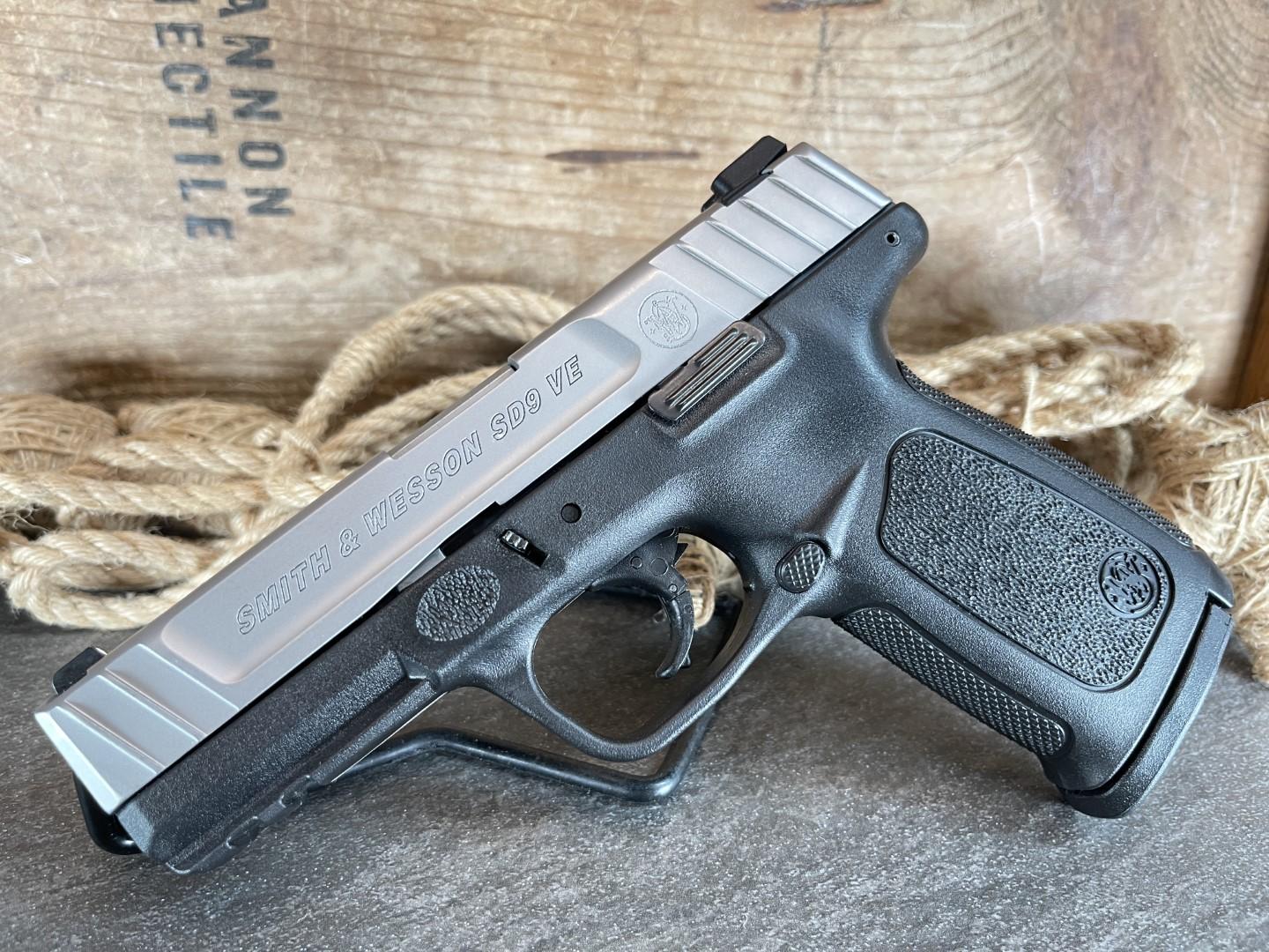 Smith & Wesson SD9 VE 4" 9mm, in original box - Pre-Owned ...