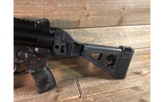 Pre-owned PTR9 Pistol 9mm W/ SBT5KA Folding Brace - harveysauctions.com