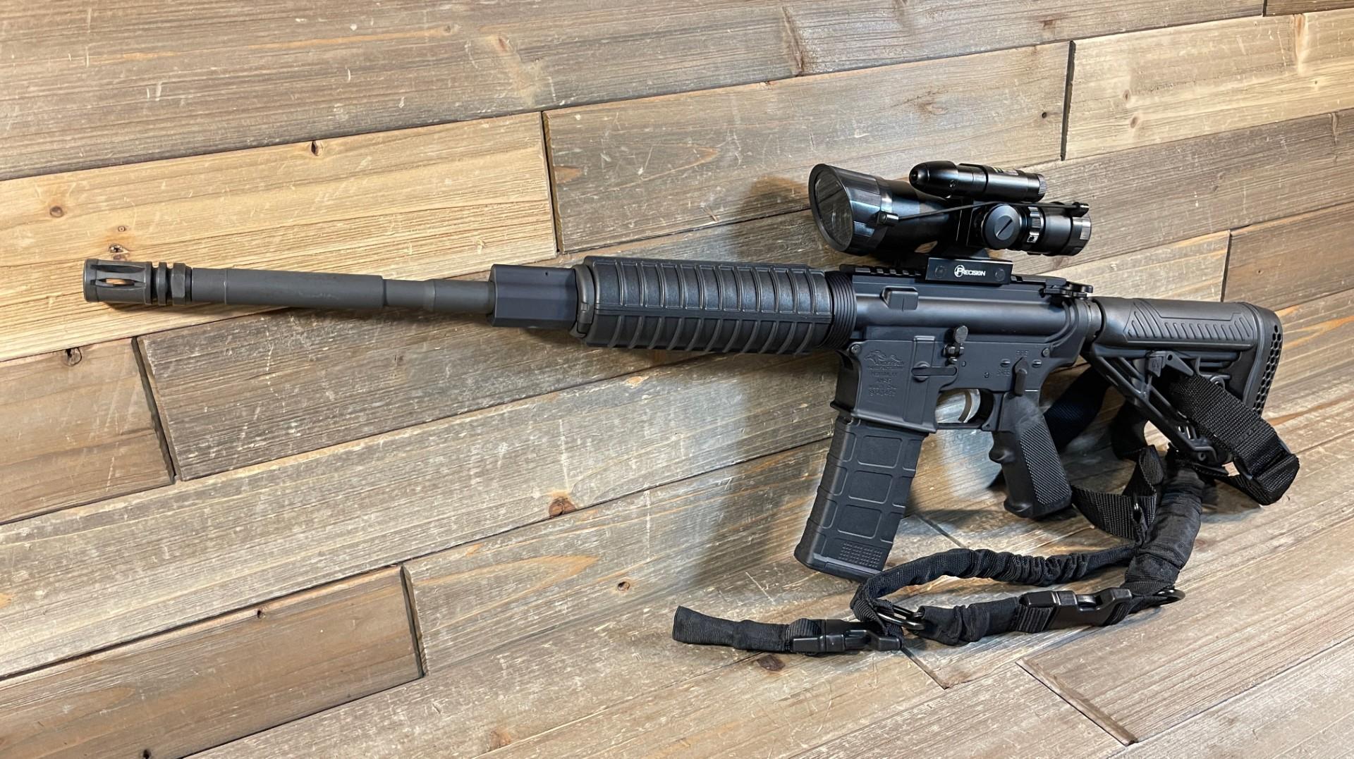 Anderson AM-15 16" 5.56NATO w/ 2.5-10x40 optic, no box - Pre-Owned ...